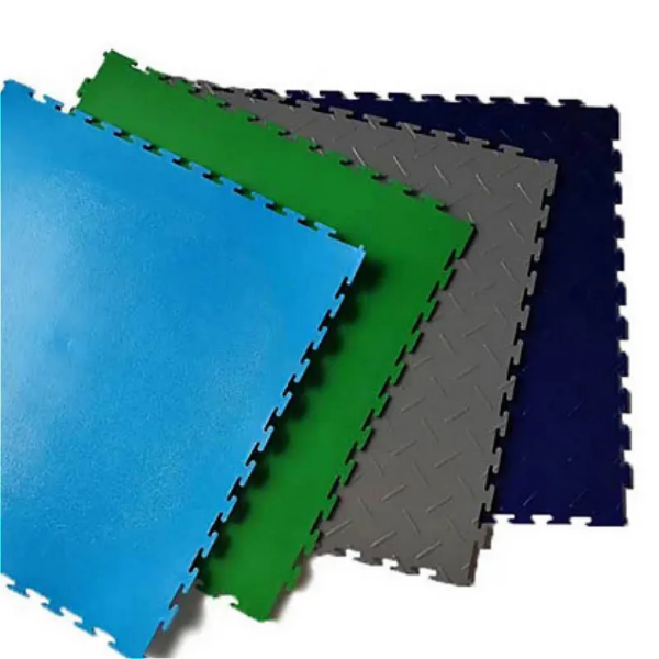 PVC Interlocking Tiles Flooring - Paramount Interiors